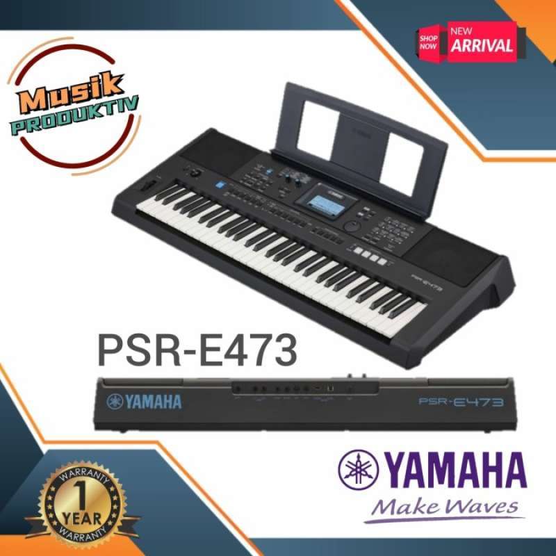 Promo Keyboard Yamaha Psr-e473 / Psr E473 Diskon 33% Di Seller Komputermu Store - Tugu Selatan ...