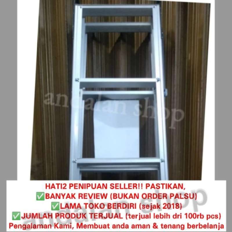 Promo Tangga Lipat Aluminium 1,5mtr Talux Carena Diskon 23% Di Seller ...
