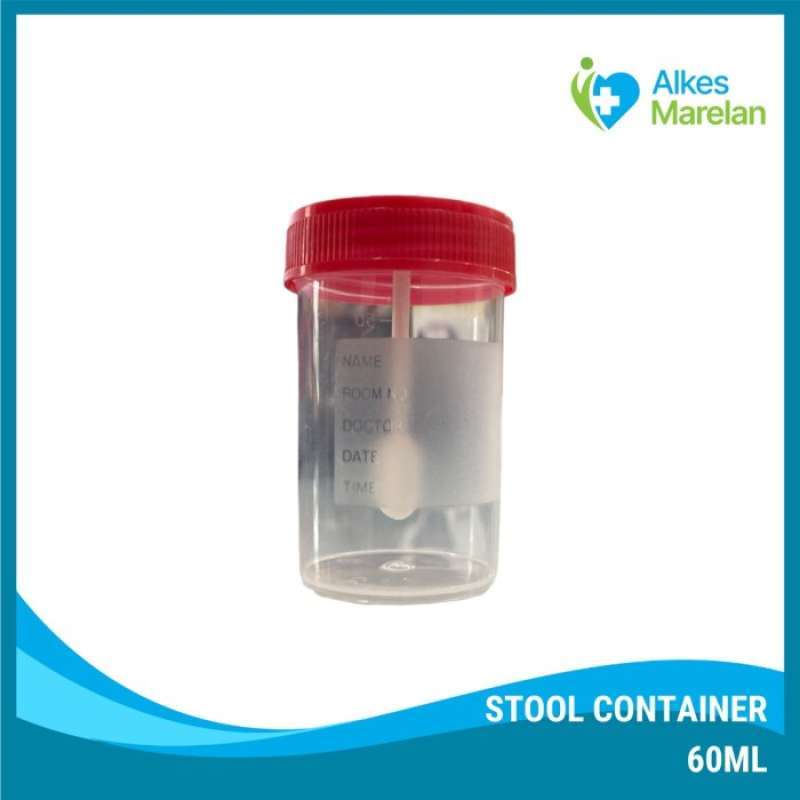 Promo Stool Container 60 Ml / Pot Fases / Pot Urine 60 Diskon 2% Di ...