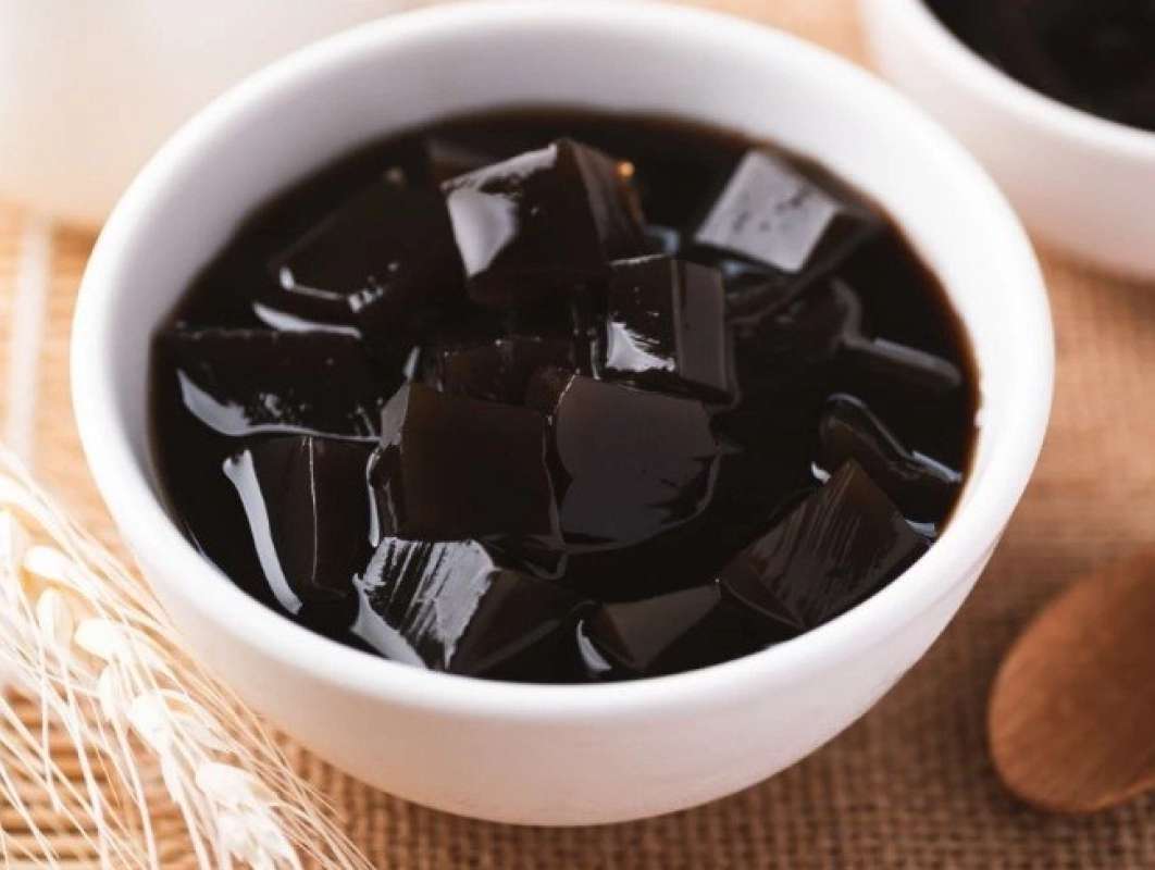 Jual Grass Jelly Boba King / Cincau Hitam 2kg - Tester 250gr Di Seller ...