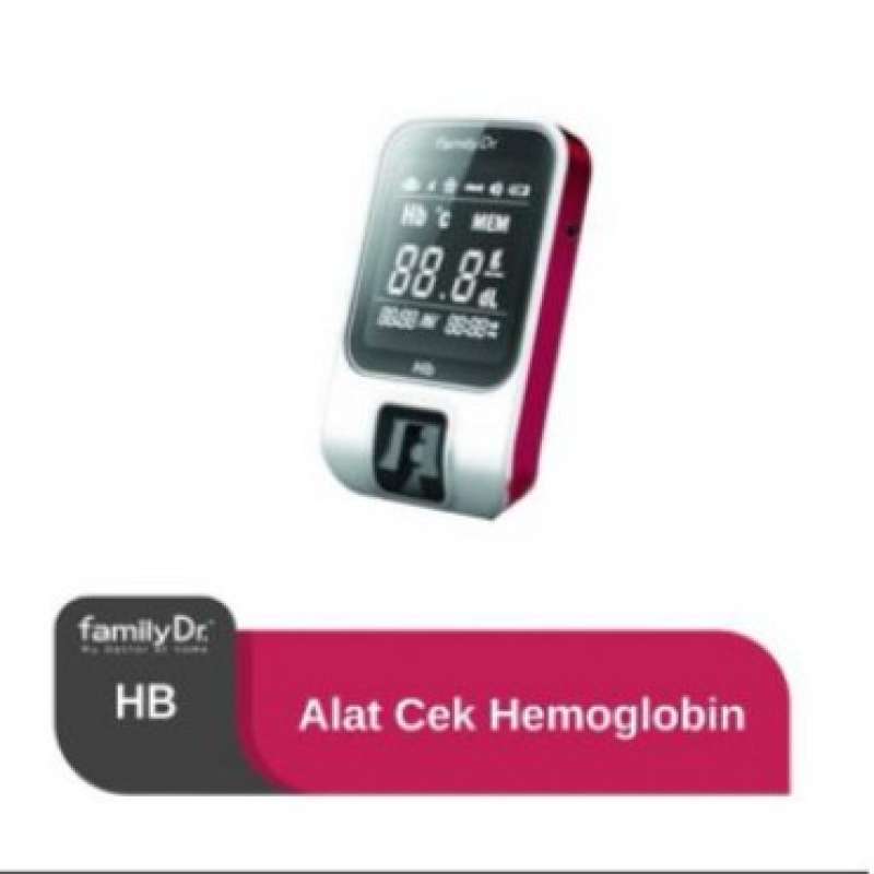 Promo Alat Cek Hemoglobin Familydr Alat Cek Hb Dalam Darah Tanpa Strip ...