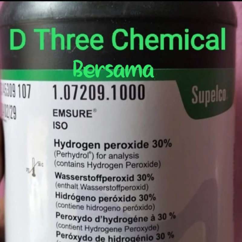Promo Hydrogen Peroxide 30% Merck 1 Liter 1.07209.1000 Diskon 23% Di ...