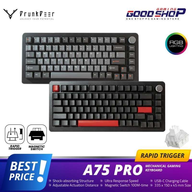 Promo Drunkdeer A75 Pro / A 75 Pro / A75pro Wired Actuation-distance ...