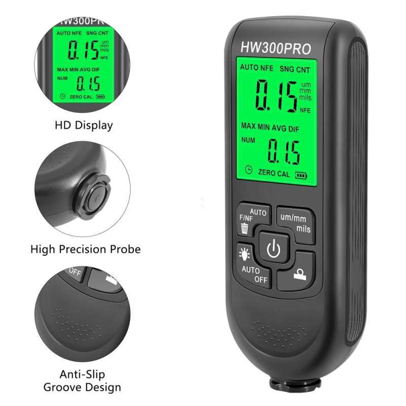 Jual Tgoon Digital Coating Thickness Gauge Alat Ukur Ketebalan Cat Hw ...