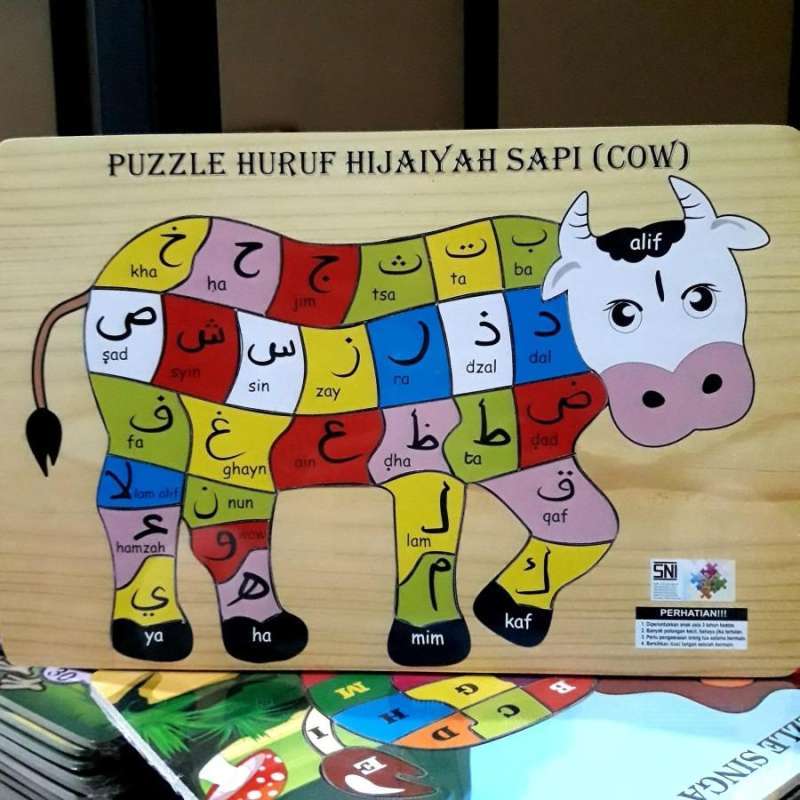 Jual Puzzle Huruf Hijaiyah Sapi Di Seller Belik Ilmu - Rejowinangun ...
