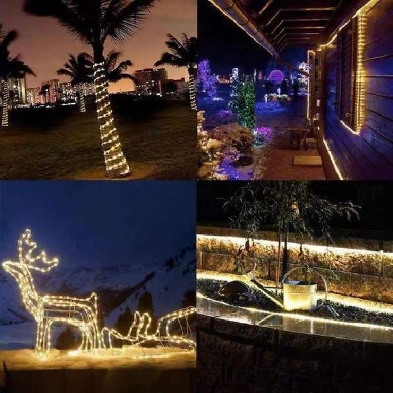 Jual Lampu Selang Led Strip 2835 120lp 1 Roll 100 Meter Ac 220v - Hijau ...