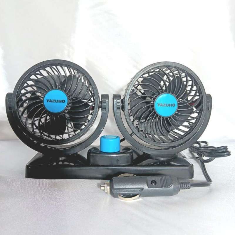 Jual Kipas Angin Mobil/car Cooling Double Fan 12v Dan 24v Di Seller ...