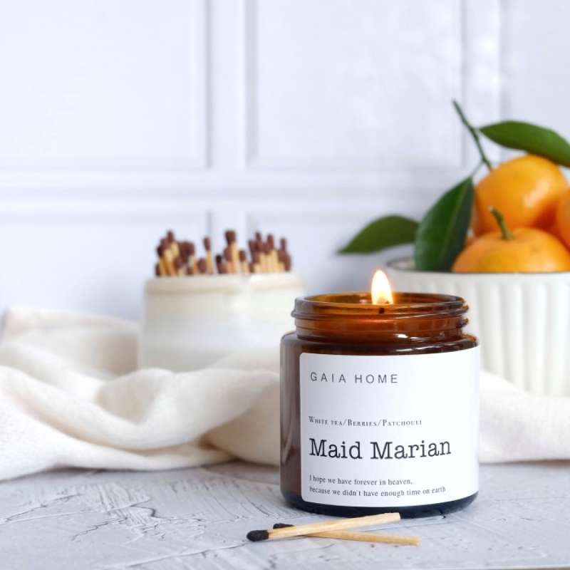 Promo Promo - Premium Soy Scented Candle Maid Marian 100gr Diskon 50% ...