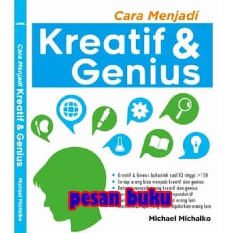 Promo Buku Cara Menjadi Kreatif & Genius - Michael Michalko Diskon 23% ...