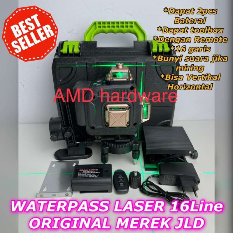 Promo Waterpass Digital Laser Level Cross 5 Line Jld Alat Ukur Siku ...