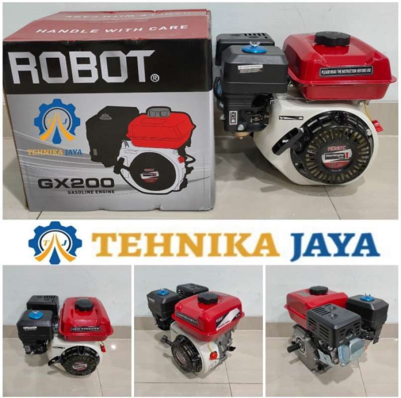 Promo Mesin Penggerak Bensin Robot Gx 200 Motor Penggerak Serbaguna Diskon 23% Di Seller ...