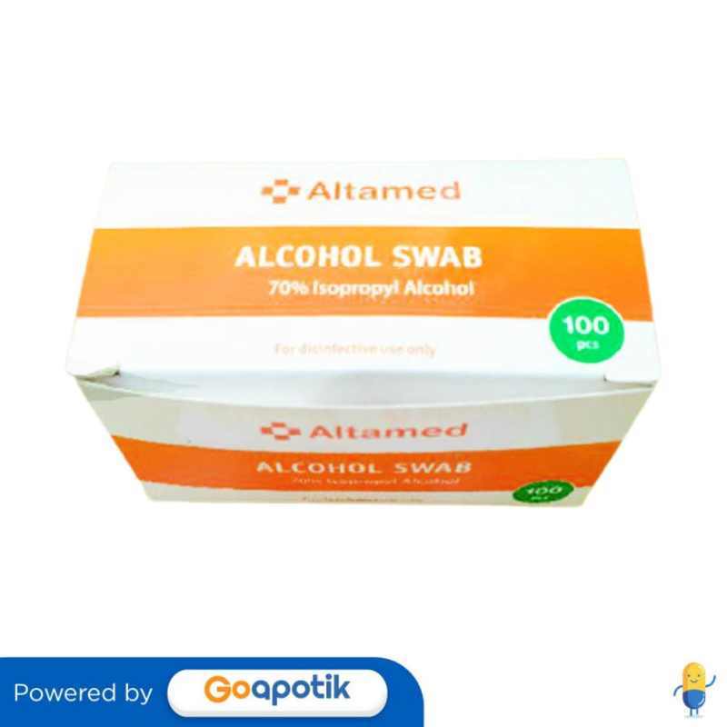 Jual Altamed Alcohol Swab Box 100 Pcs Di Seller Apotek Vila Gading ...