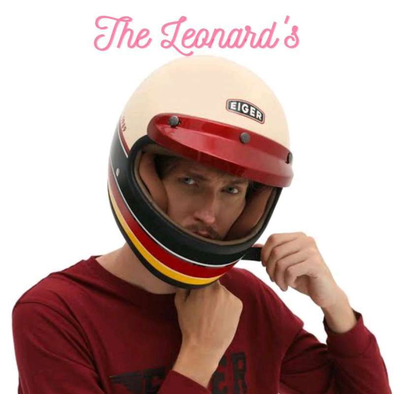 Jual Helm Eiger Vecchio Ff Helmet White Full Face Helem Putih Tulang ...