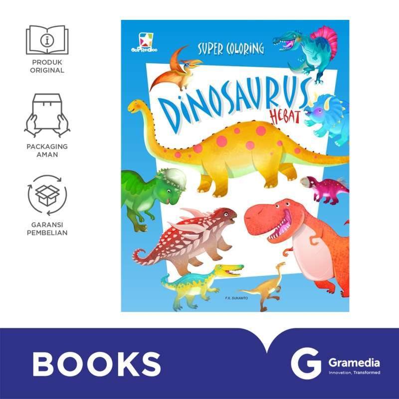 Promo Buku Opredo Super Coloring : Dinosaurus Hebat (fx Sukamto) Diskon ...