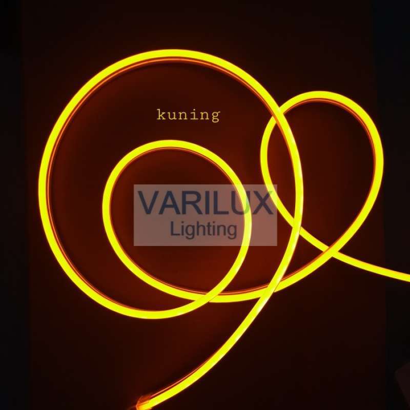 Promo Neon Flex Led 5 Meter Dc 12 Volt Kuning 5x12mm Premium Quality ...