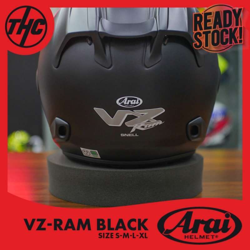 Jual Arai Vz Ram Flat Black Di Seller Toplets Shop - Cengkareng Barat, Kota Jakarta Barat | Blibli