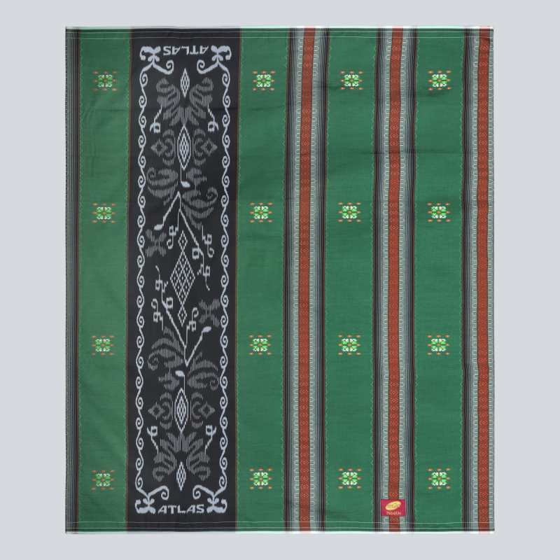 Promo Sarung Atlas Premium 760 Songket Hijau 01 Diskon 50% Di Seller ...