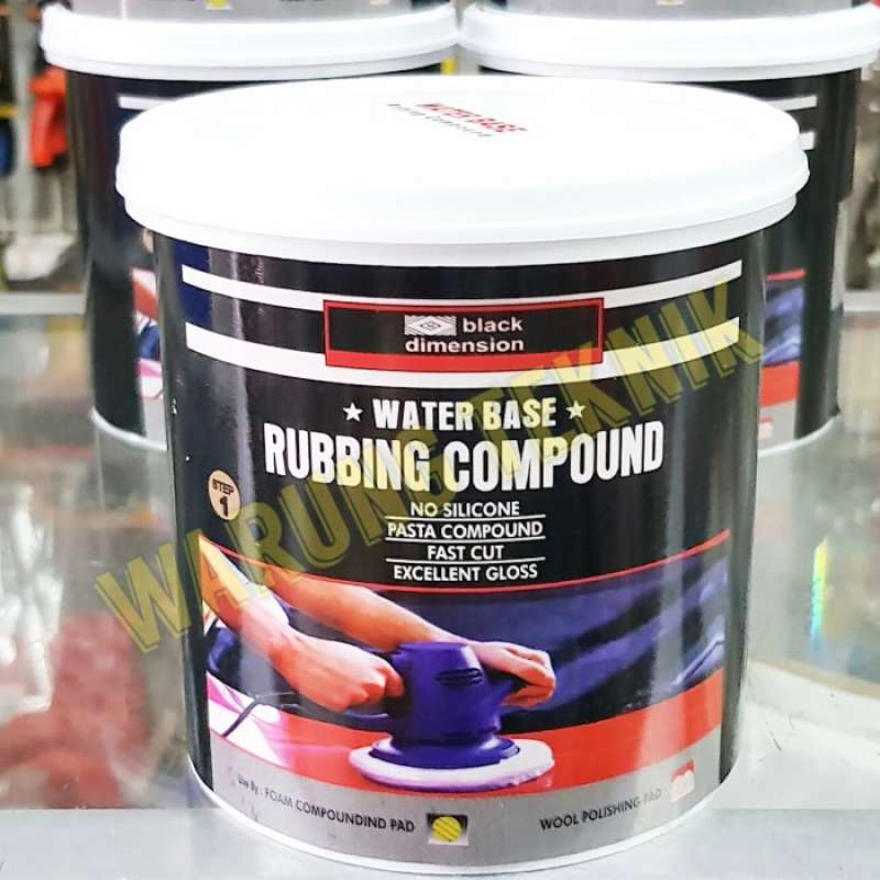 Promo Black Dimension Water Base Rubbing Compound Diskon 26% Di Seller ...