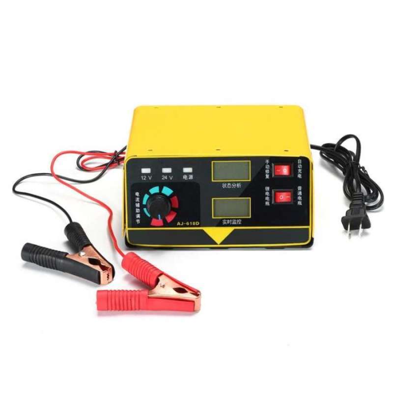 Promo Charger Aki / Cas Accu Mobil Motor Truk Bus 260w 12v/24v 200ah ...