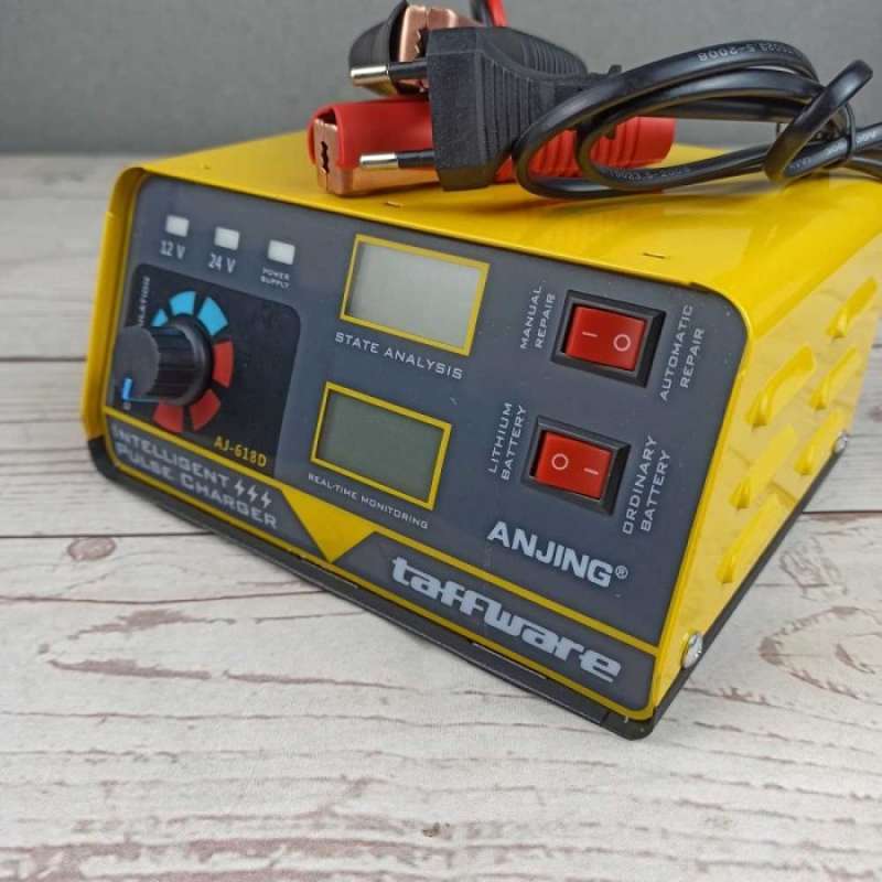 Promo Charger Aki / Cas Accu Mobil Motor Truk Bus 260w 12v/24v 200ah ...