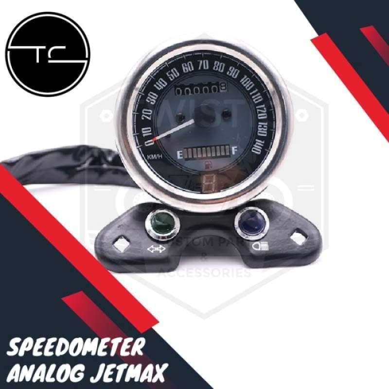 Promo Speedometer Analog Jetmax Motor Custom Bobber W175 Benelli ...
