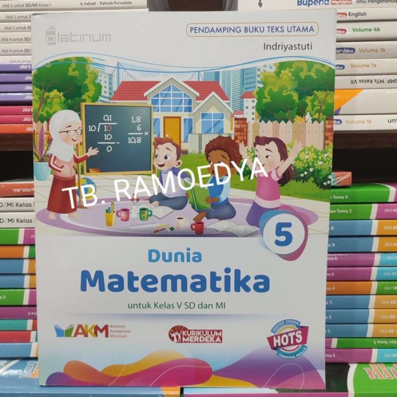 Promo Buku Matematika Sd/mi Kelas V Kurikulum Merdeka Platinum Diskon 28% Di Seller Huka Shop ...