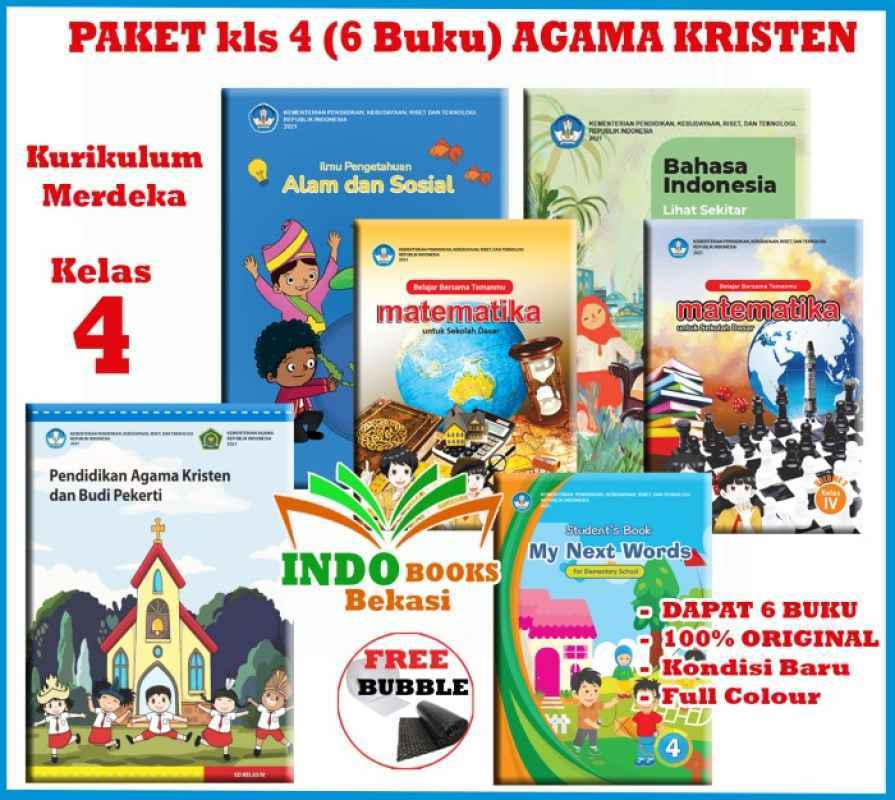 Promo Paket Lengkap Buku Kelas 4 Sd / Mi Kurikulum Merdeka (siswa ...