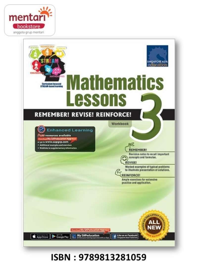 Promo Mathematics Lessons Workbook | Buku Latihan Matematika Sd Diskon ...