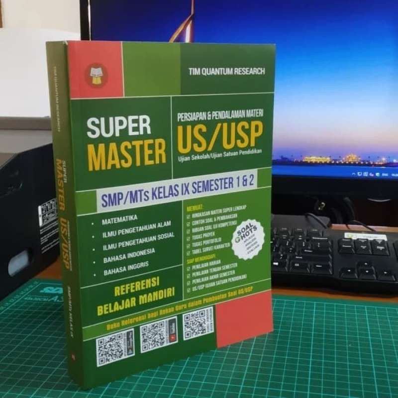 Promo Buku Super Master Persiapan Us/usp Smp/mts Kelas Ix Yrama Widya Diskon 29% Di Seller Huka ...