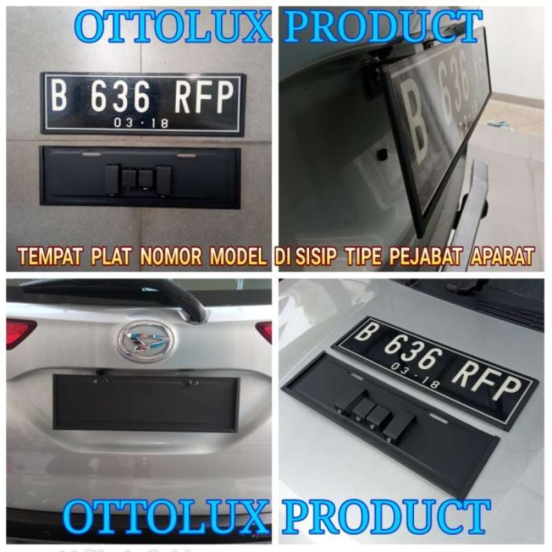 Promo Cover Tatakan Plat Nomor. Di Sisip (isi) Model Mobil Dinas Diskon ...