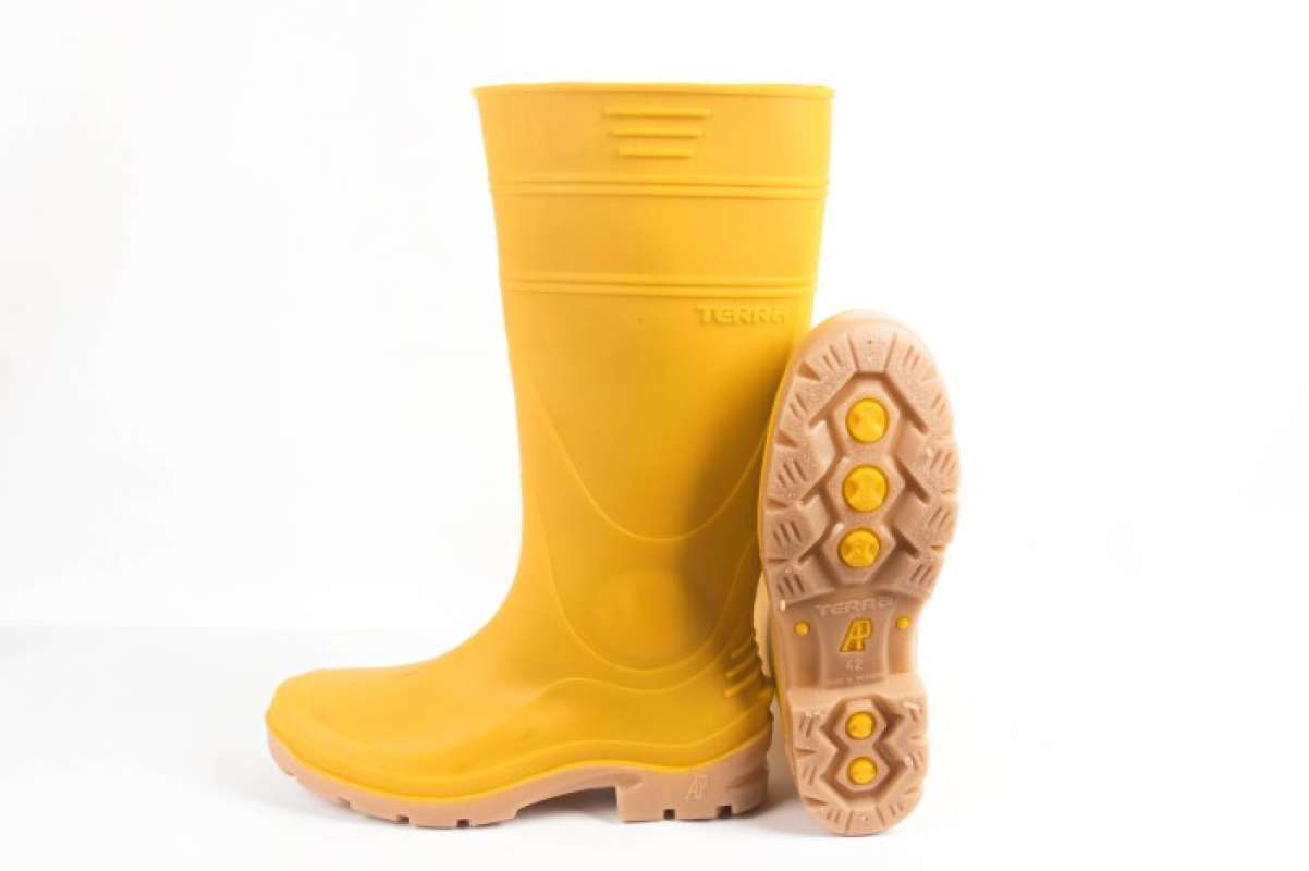 Promo Sepatu Boot Tinggi Ap Boots Ap Terra 1 Kuning Kontruksi Proyek ...