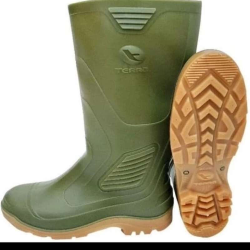 Promo Sepatu Boot Ap Sepatu Safety Terra Eco 3 Karet Sepatu Ber Kebun ...