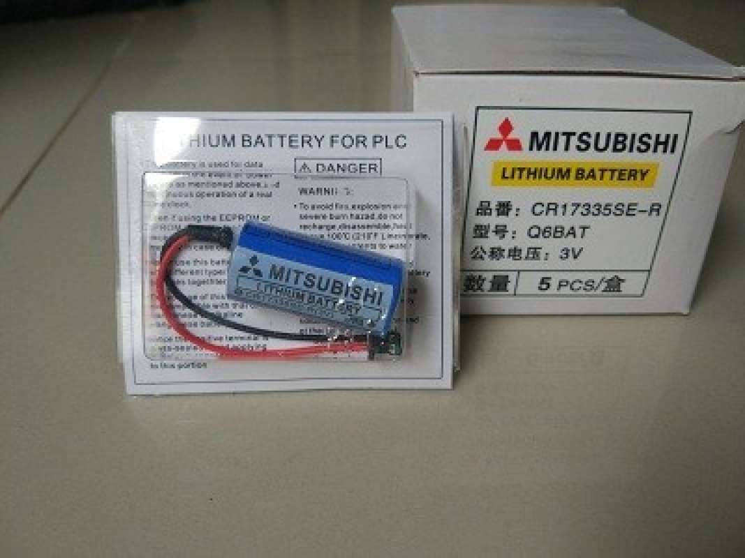 Jual Lithium Battery Mitsubishi Q6bat Cr17335se-r 3v 1800mah Di Seller ...
