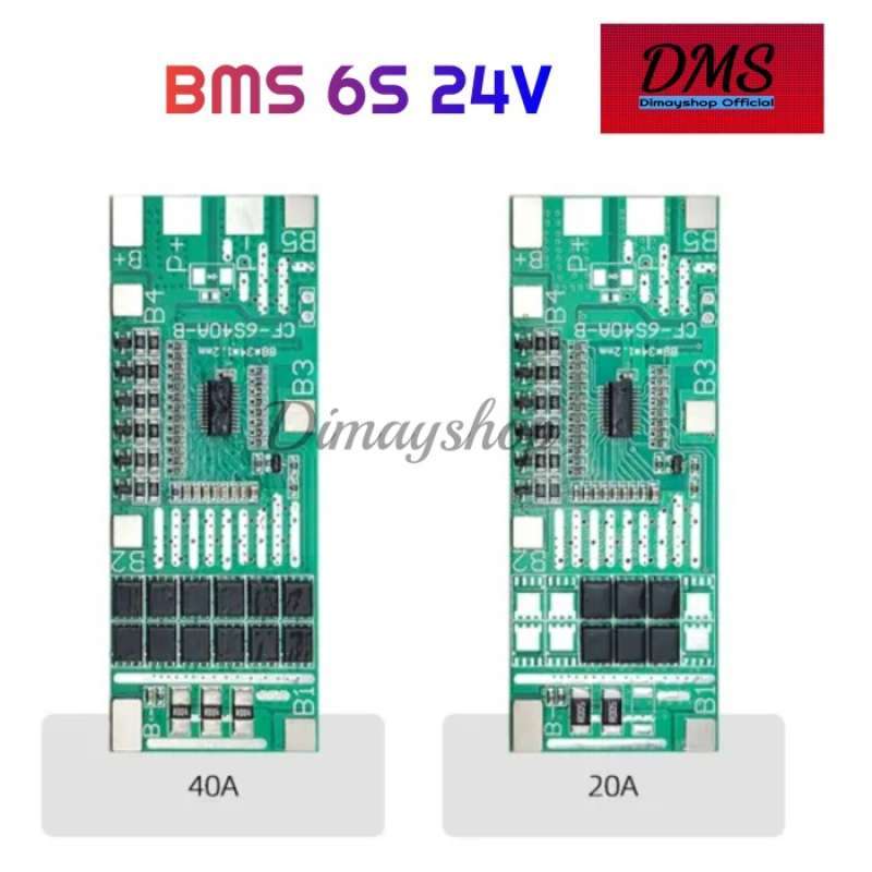 Jual Modul Bms 6s 24v 40a Baterai Lithium 18650 Di Seller Owl Store ...