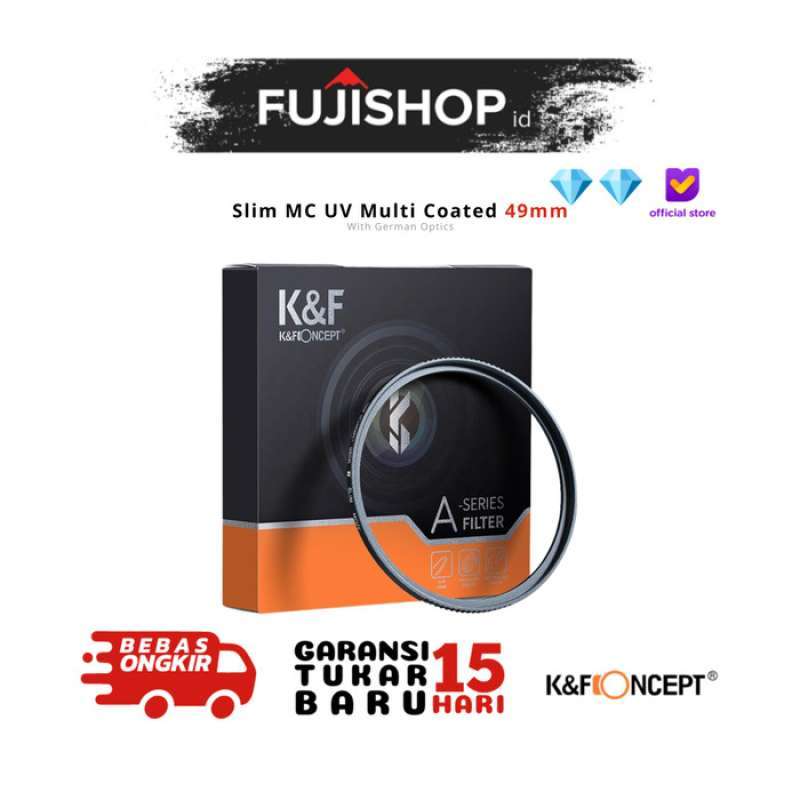 Jual Filter Lensa K&f Concept Slim Mc Uv 49mm Multi Coated German ...