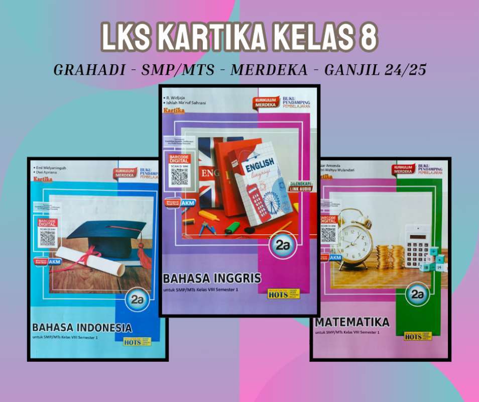 Jual Buku Lks Kartika Grahadi Smp/mts Kelas 8 Merdeka Ganjil 2024/2025 - Original - P ...
