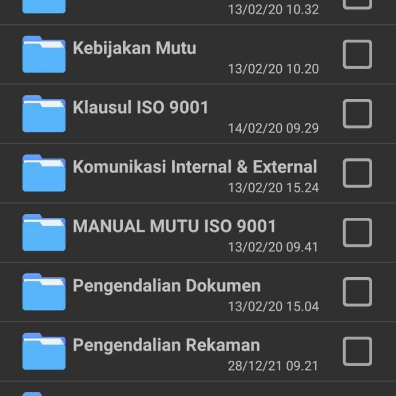Jual Dokumen Iso 9001 : 2015 Lengkap Di Seller Noelle - Cengkareng ...