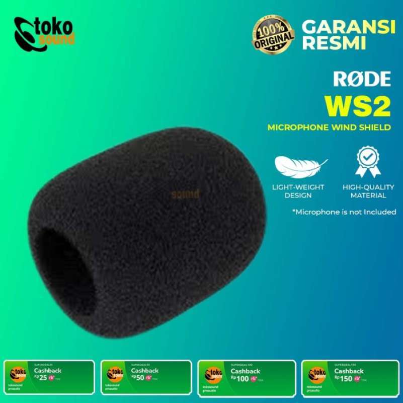 Promo Rode Ws2 Pop Filter Windshield Diskon 23% Di Seller Melodiya Store - Cengkareng Barat ...
