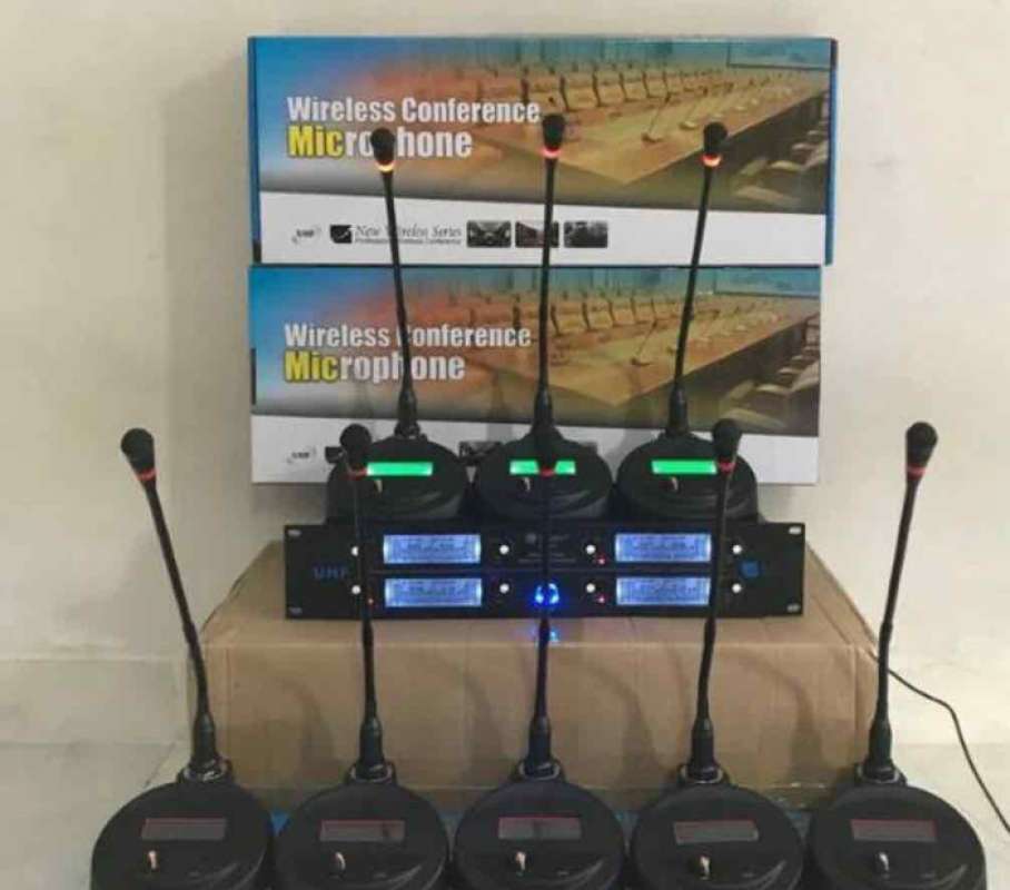 Promo Mic Wireless Conference/podium Soundbest Sb7008/sb 7008 (8bh Mic ...