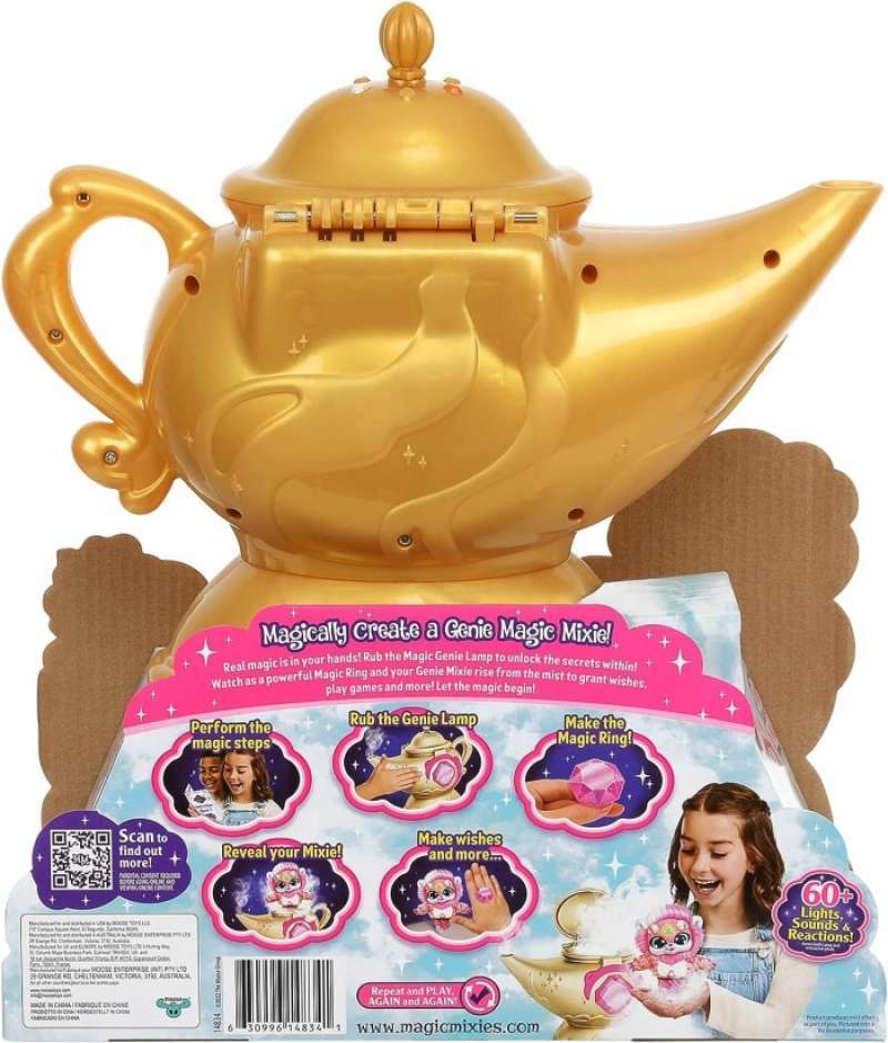 Promo Magic Mixies Magic Genie Lamp With Interactive 8 Blue Plush Toy ...