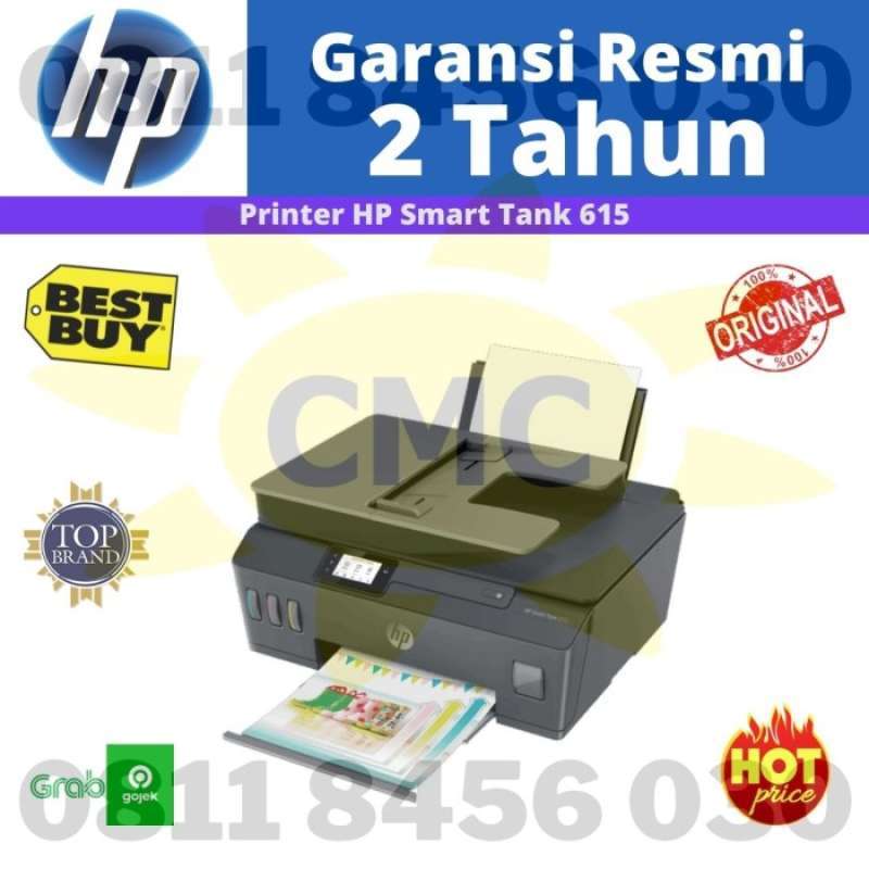 Promo Printer Smart Tank 615 Ink Tank Print Scan A4 Fax Adf Wireless ...