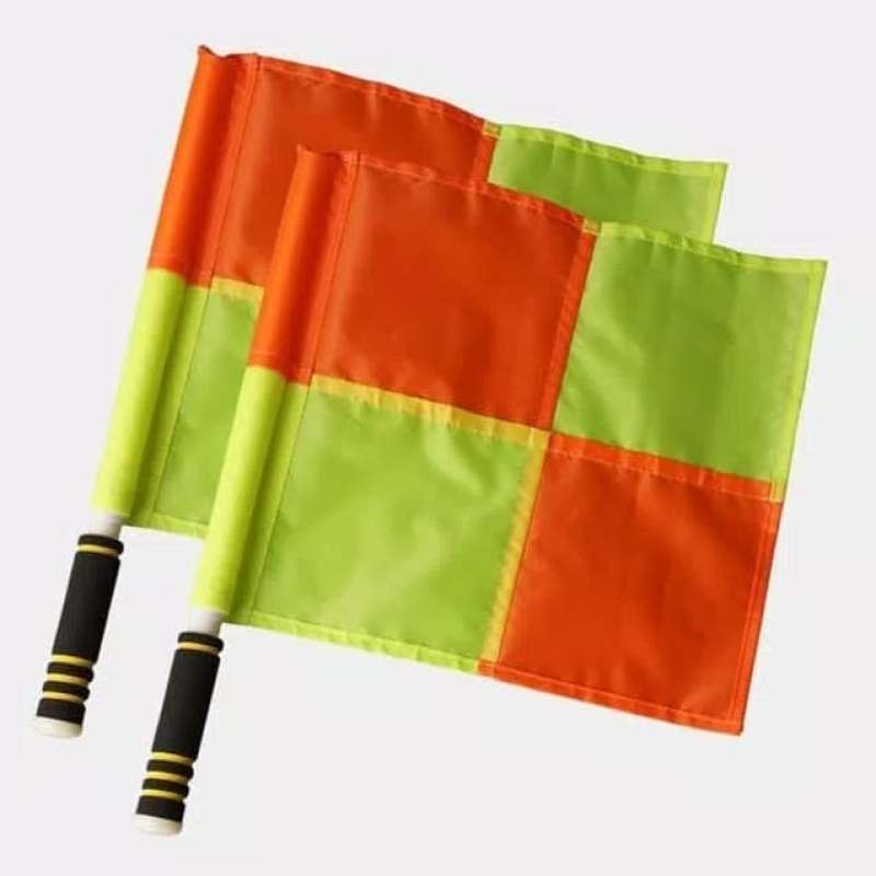 Promo Bendera Wasit Isi 2pc / Bendera Hakim Garis / Bola Futsal Dll ...