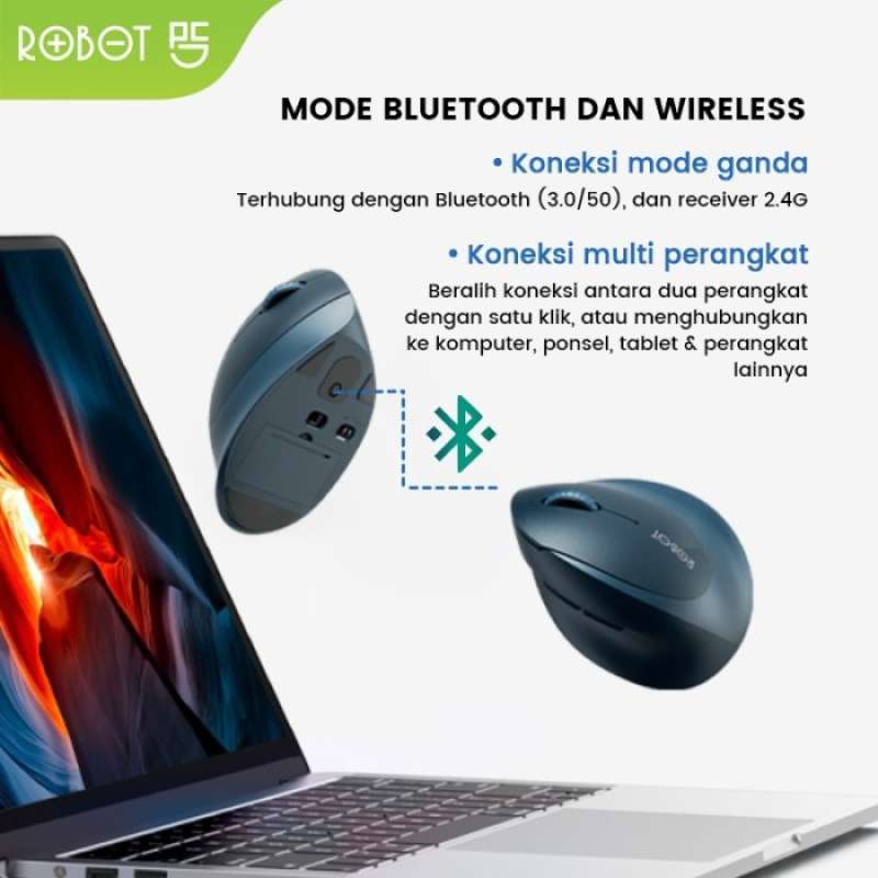 Promo 100% Produk Ori Robot Guru Master 1 Vertical Bluetooth Wireless ...
