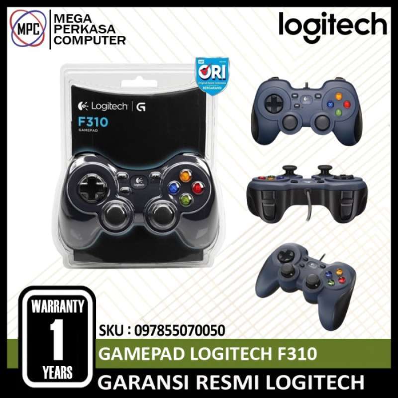 Promo 100% Produk Ori Gamepad Joystick Logitech F310 Kabel Untuk Pc Dan Android Tv Diskon 23% Di ...