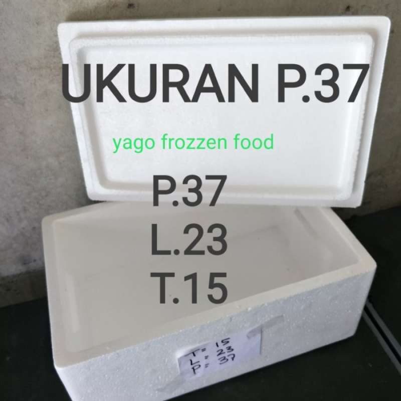 Promo Styrofoam Box/ Sterofoam Ikan Beku / Sterofoam Daging Beku / Cool ...