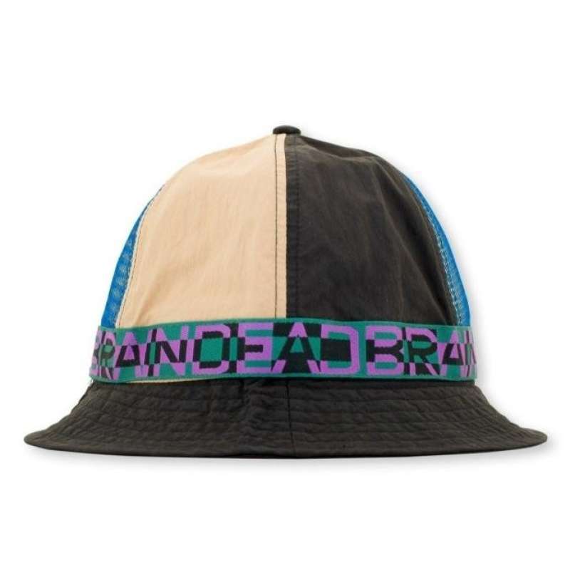 Jual Topi Brain Dead Nigel Color Blocked Bell Bucket Original ...