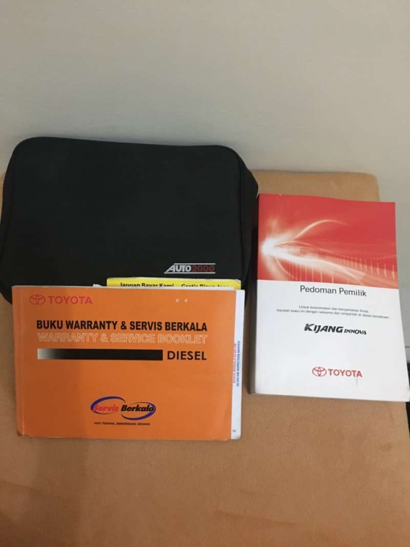 Jual Manual Book Toyota Grand Innova Inova 2011-2015 Buku Pedoman ...