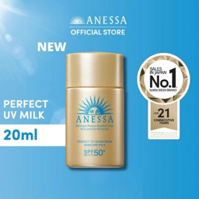 Promo Annesa Uv Sunscreen Skincare Milk Perfect Spf50+pa 20ml Diskon 33 ...