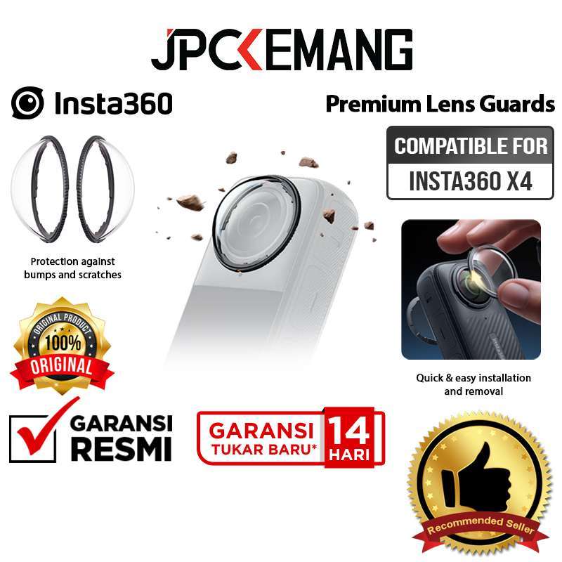 Promo Jpc Kemang Insta360 X4 Premium Lens Guard For Insta 360 X4 Lens ...