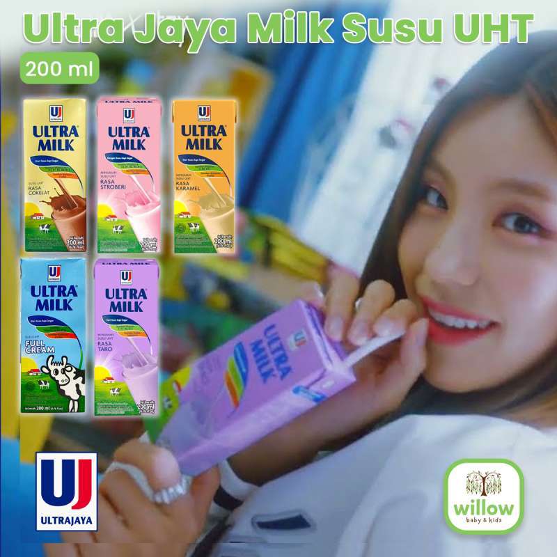 Jual Susu Uht - Ultra Jaya Milk Susu Uht 200ml Di Seller Willow Baby ...